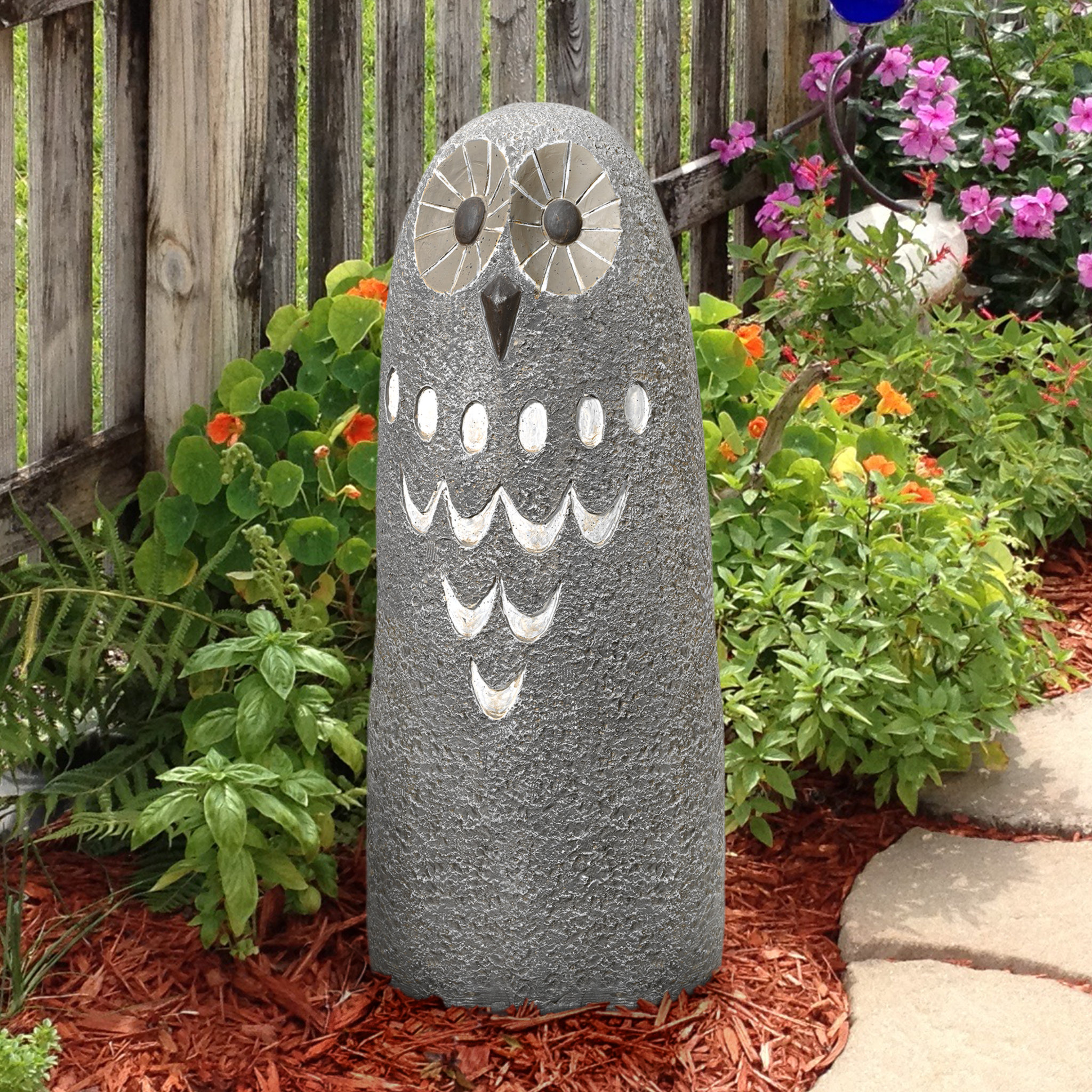 Design Toscano Oskar Ogling Outdoor Owl Garden Statue & Reviews | Wayfair