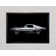 Bright Star Mustang Fastback Side Profile - Single Picture Frame Print ...