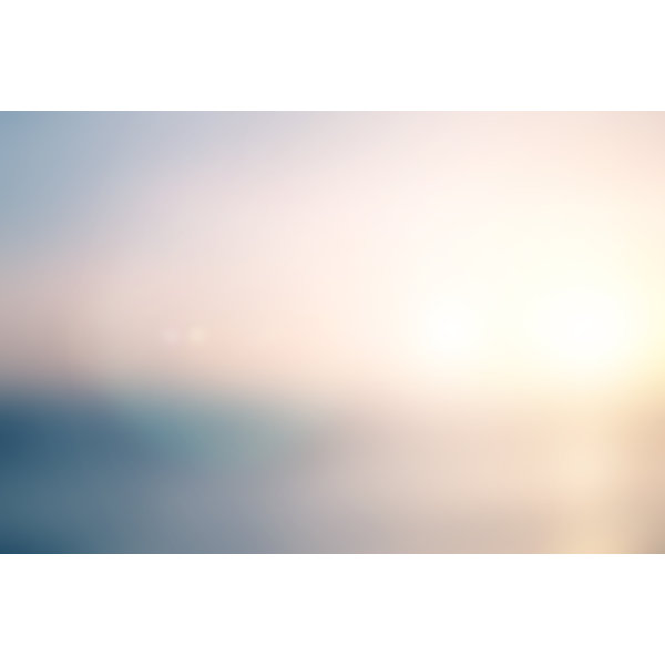 Wrought Studio " Abstract Sea Water " Print on Canvas | Wayfair