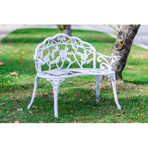 Wayfair | White Outdoor Benches You'll Love in 2023