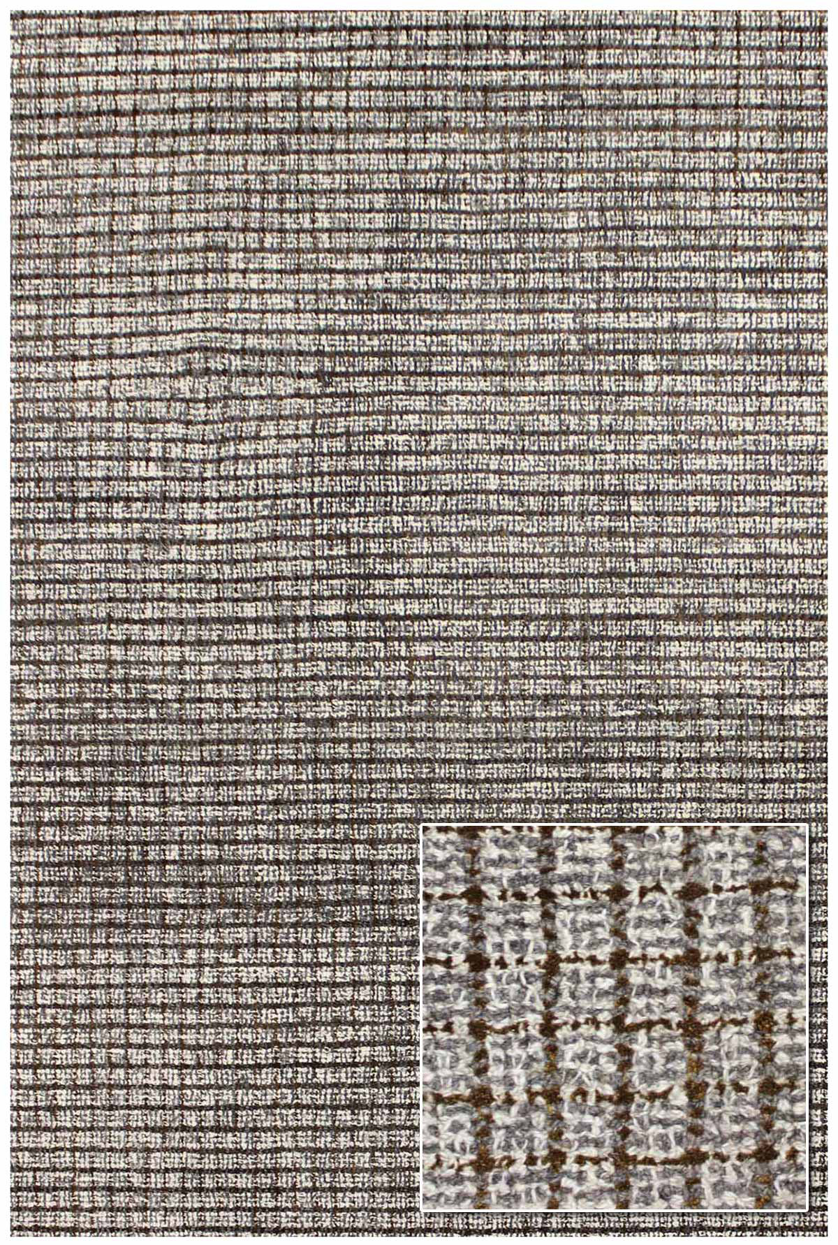 Landry & Arcari Rugs and Carpeting Matrix Hand Tufted Brown/Gray Area ...