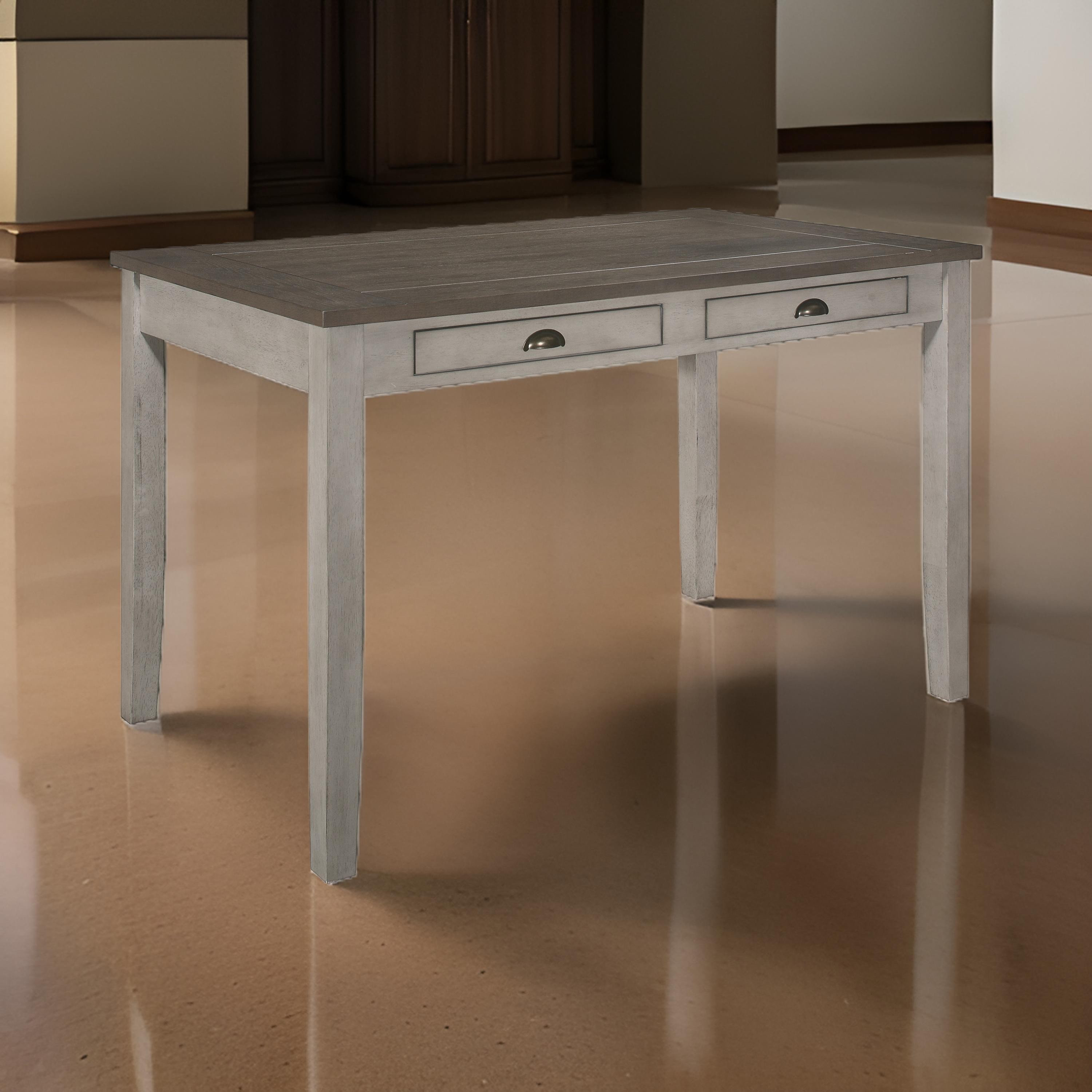 August Grove® Maci Rectangular 59'' L x 35.5'' W Dining Table | Wayfair