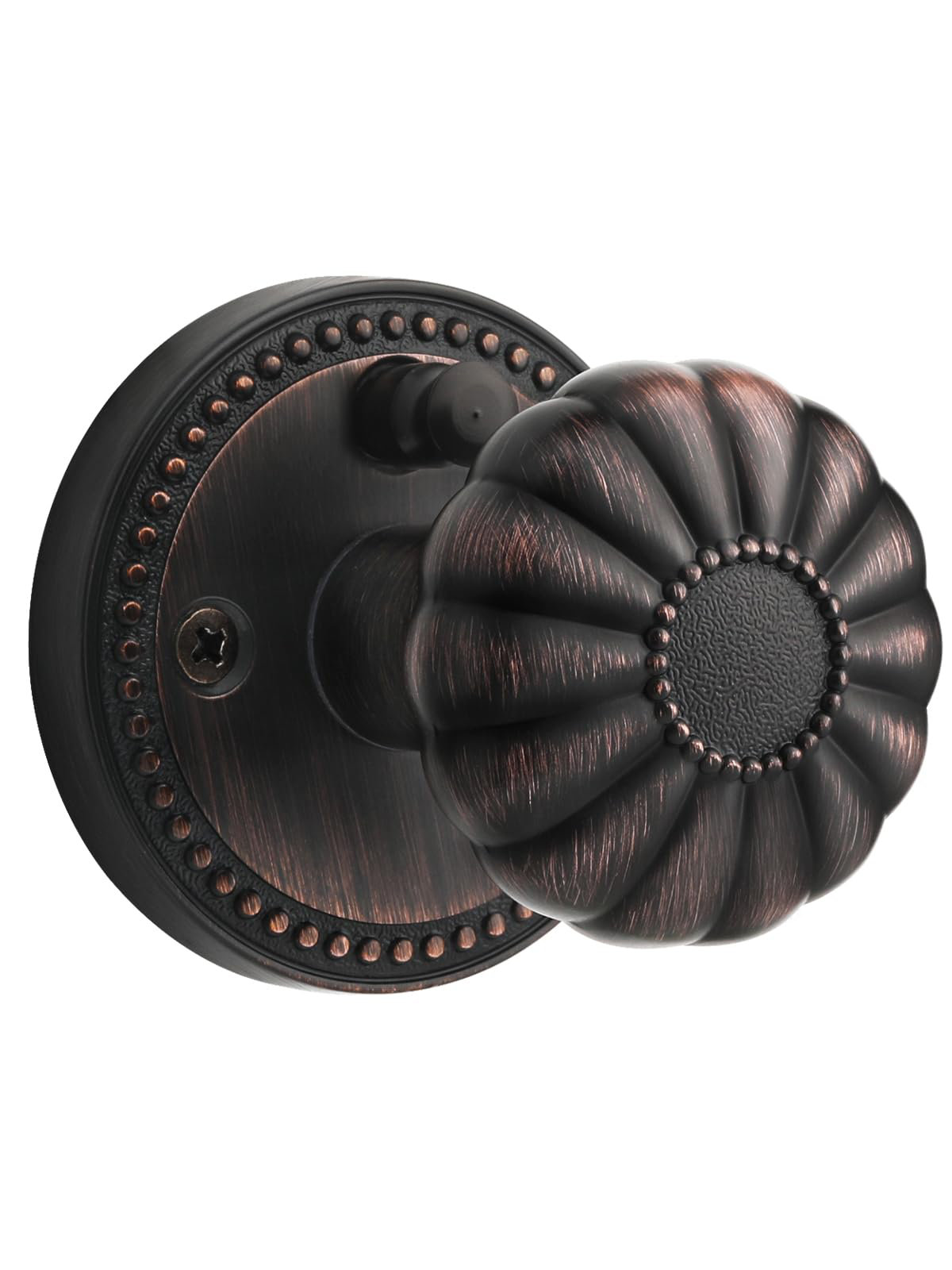 BOJUNTAN Oil Rubbed Bronze Door Knobs Interior Privacy Door Knob Antique Door Knobs For Bedroom ...