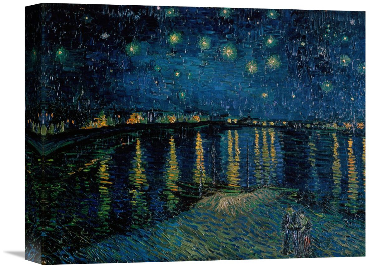 Vault W Artwork Starlight Over the Rhone by Vincent Van Gogh - Print on ...