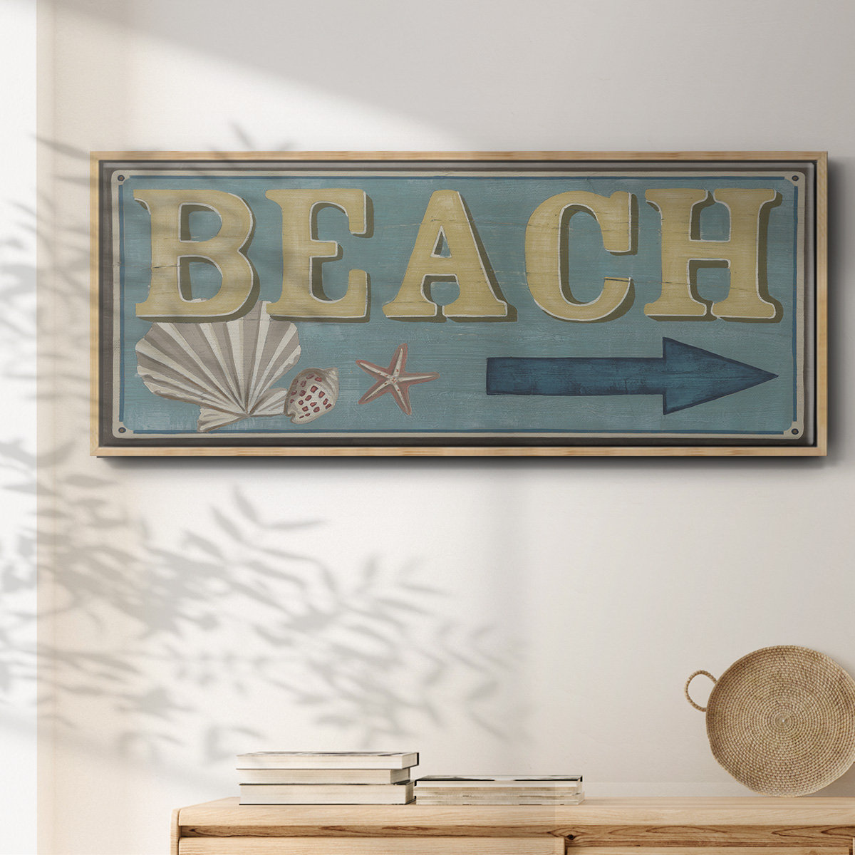 Wexford Home Shoreline Signs III- Framed Canvas | Wayfair