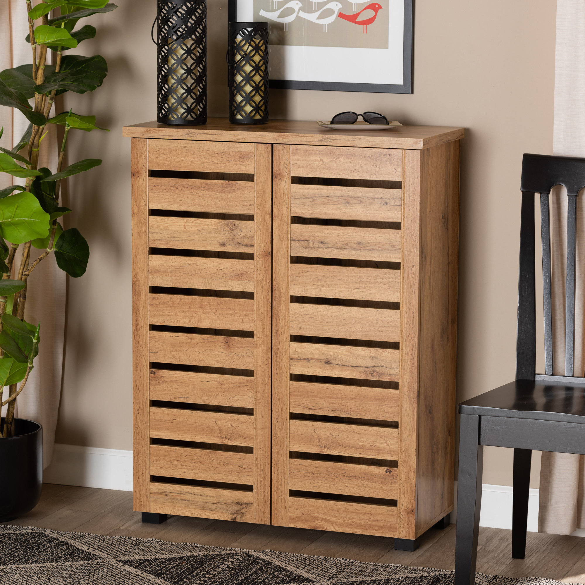 Union Rustic Anvar 15 Pair Shoe Storage Cabinet & Reviews - Wayfair Canada