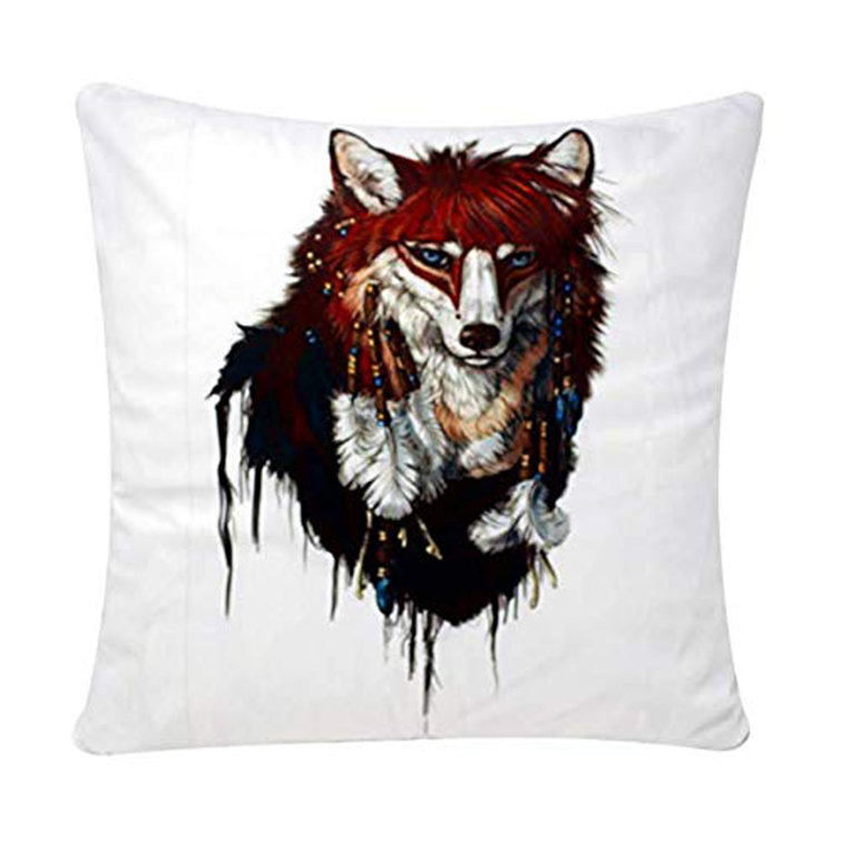 Union Rustic Ahura Gypsy Fox Square Scatter Cushion Cushion Cover ...