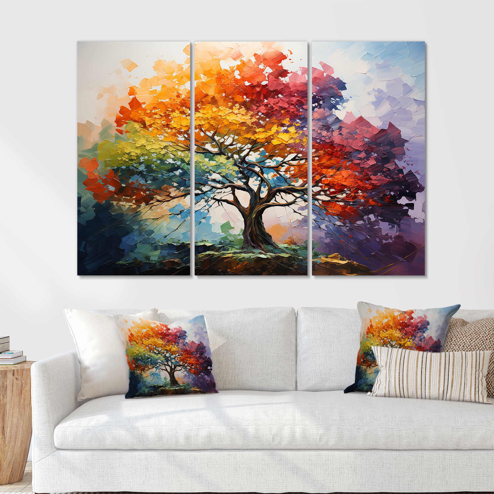 Lark Manor Multicolor Fauvist Resonance Redwood Tree - Tree Redwood ...