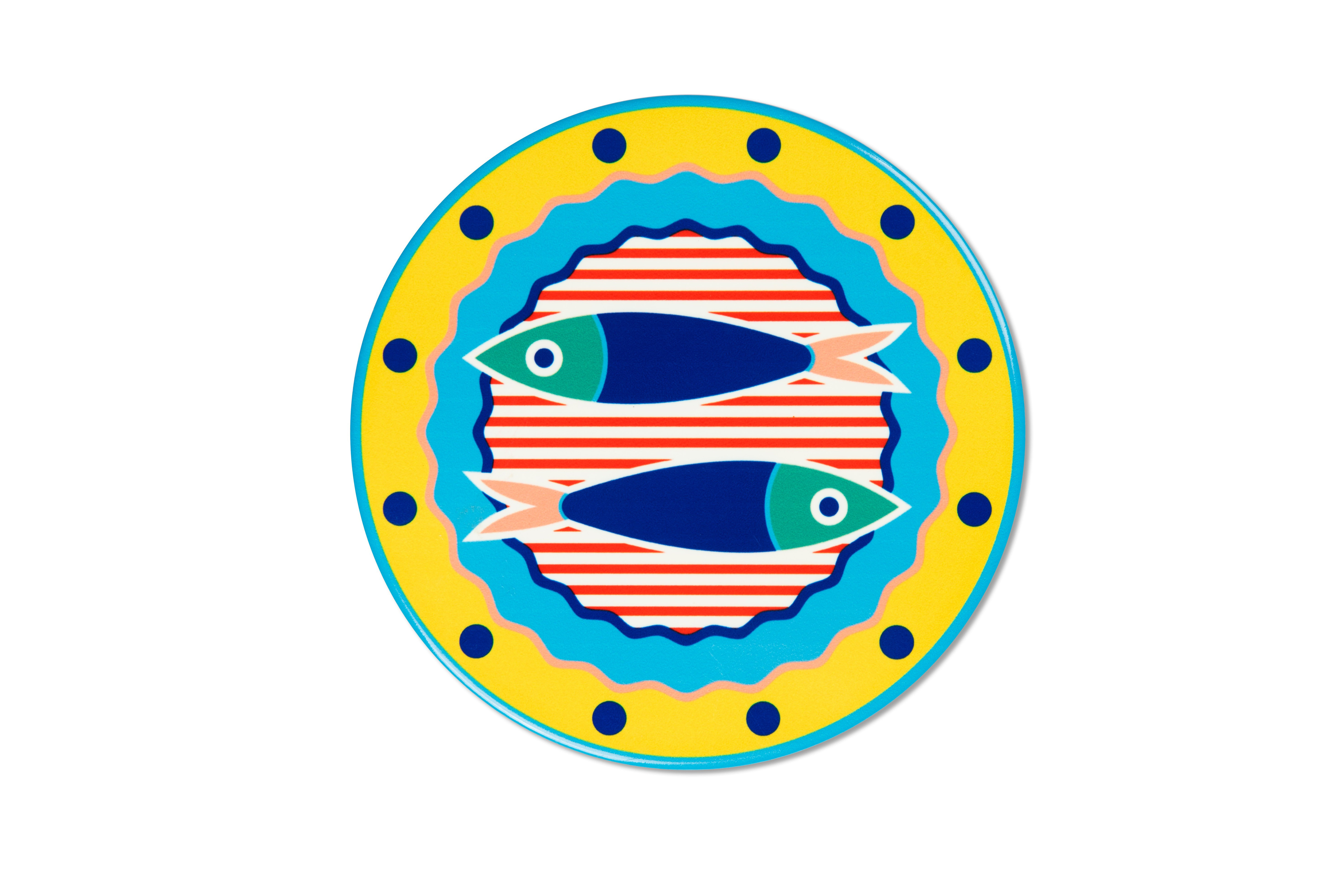 Excelsa trivet Corfu' ceramic 16x1x16 cm multicolor | Wayfair.co.uk