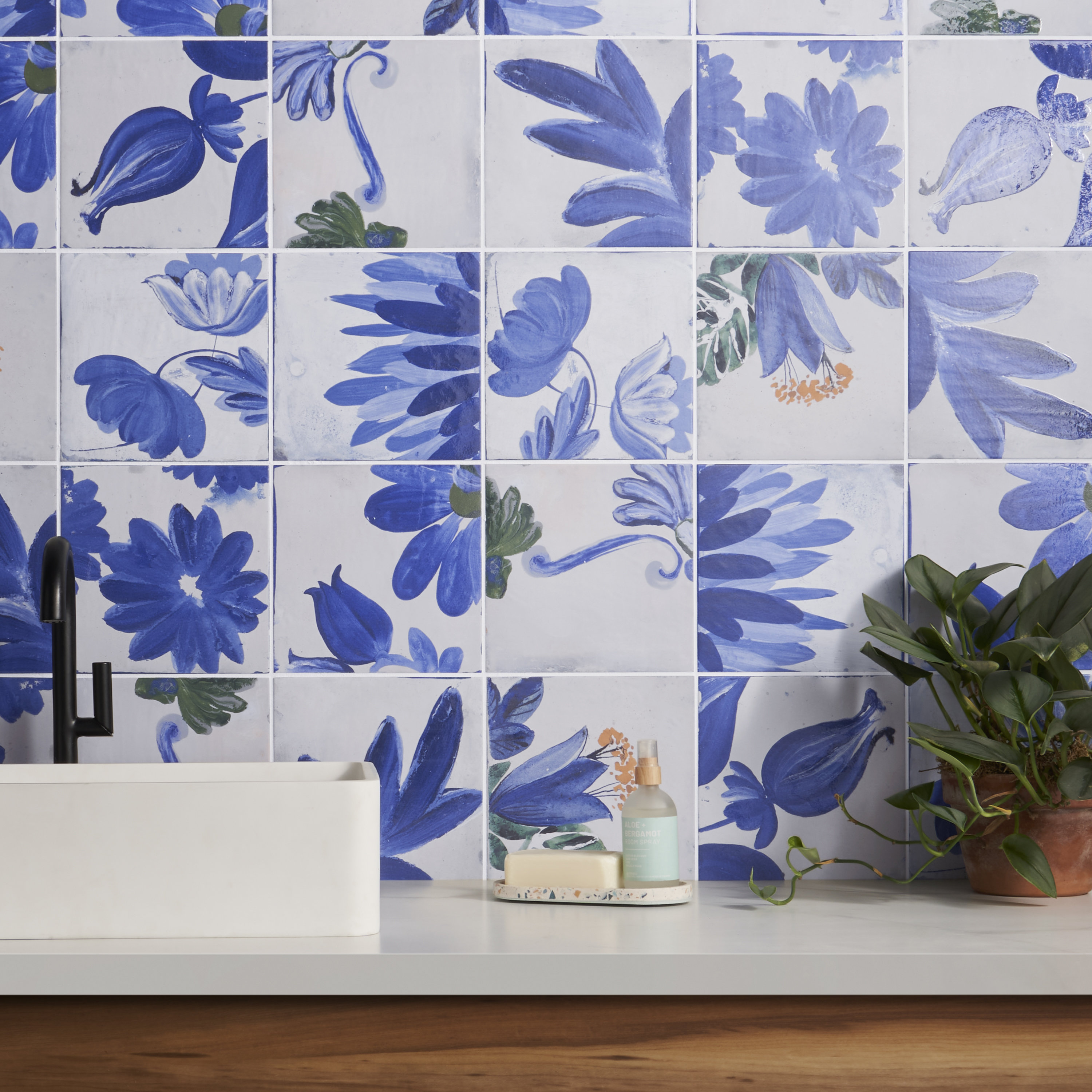 Bond Tile Angela Harris 8" x 8" Porcelain Wall & Floor Tile & Reviews ...