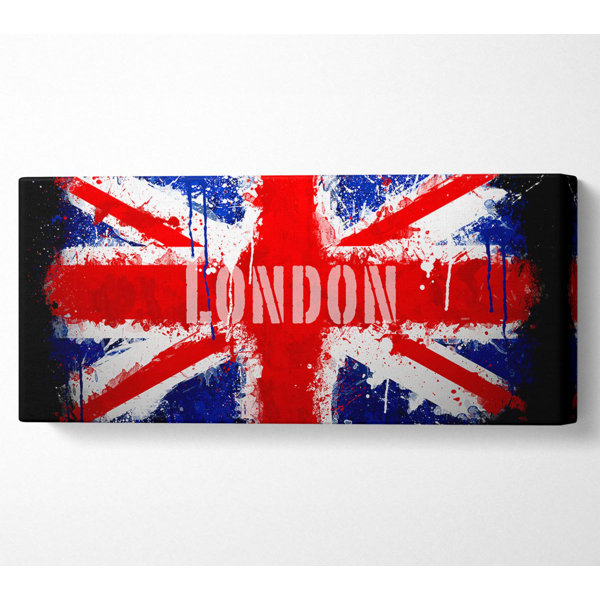 Borough Wharf London UK Flag - Wrapped Canvas Art Prints | Wayfair.co.uk