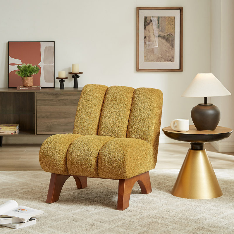 Wade Logan® Brenetta Upholstered Accent Chair & Reviews | Wayfair