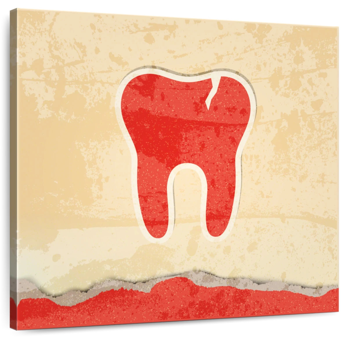 Winston Porter Retro Red Tooth | Wayfair