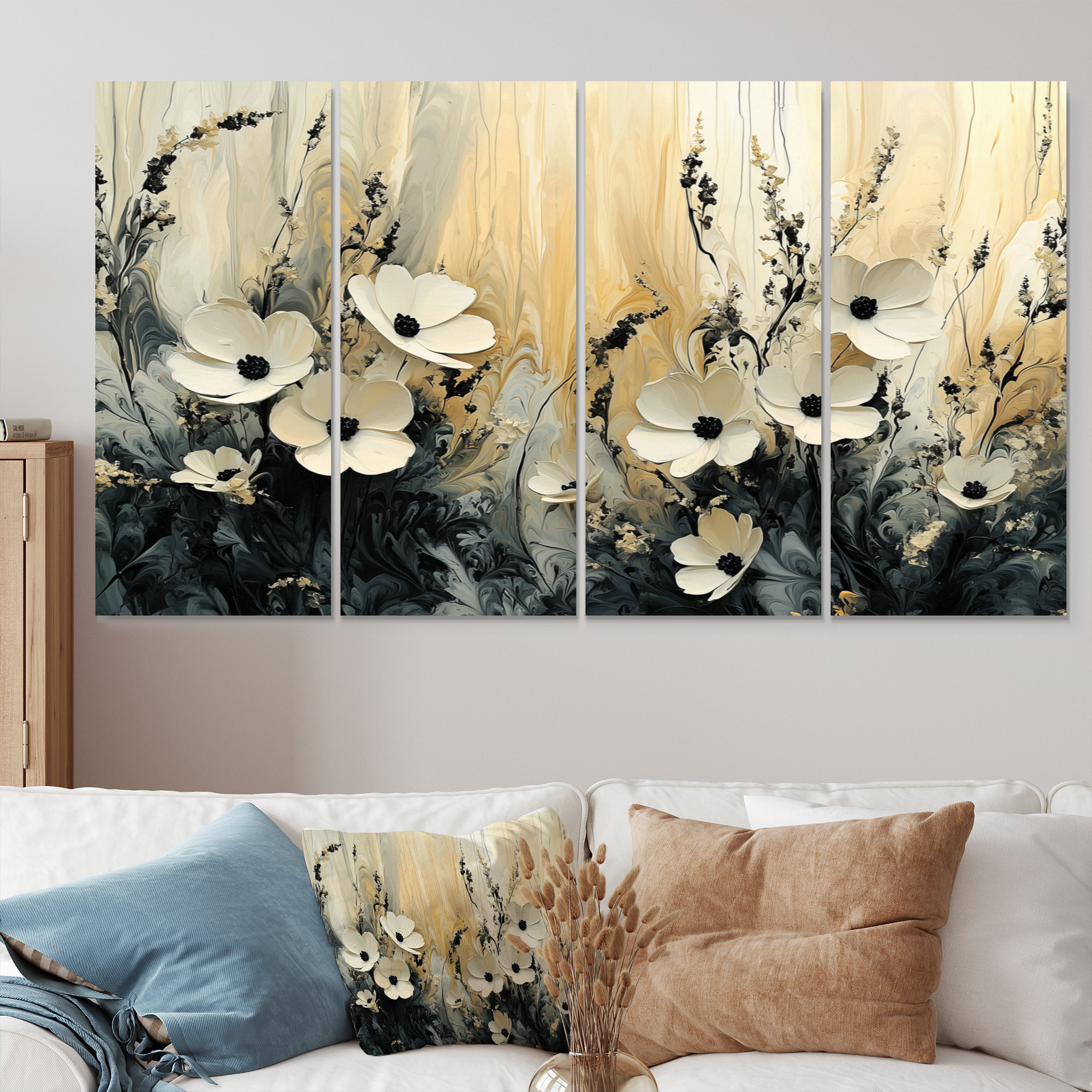 Winston Porter Brighton - Dahlia Wall Decor - Traditional Wall Art 4 ...