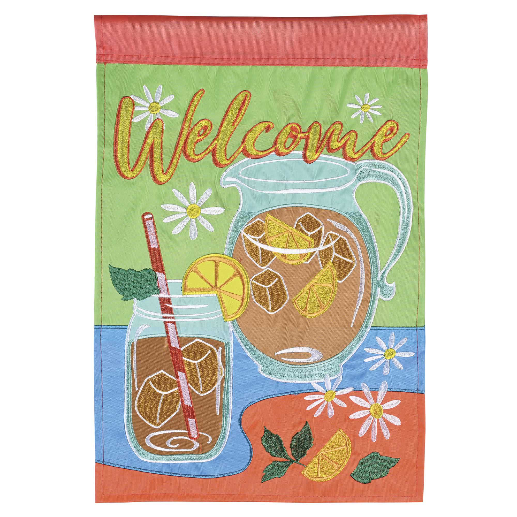 Arlmont & Co. Flag Sweet Tea Southern Welcome 13x18 | Wayfair