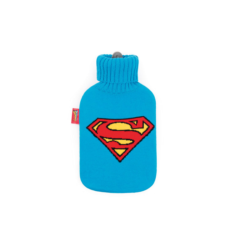 Maturi Supereroi Superman 2000ml Rubber Water Bottle | Wayfair.co.uk