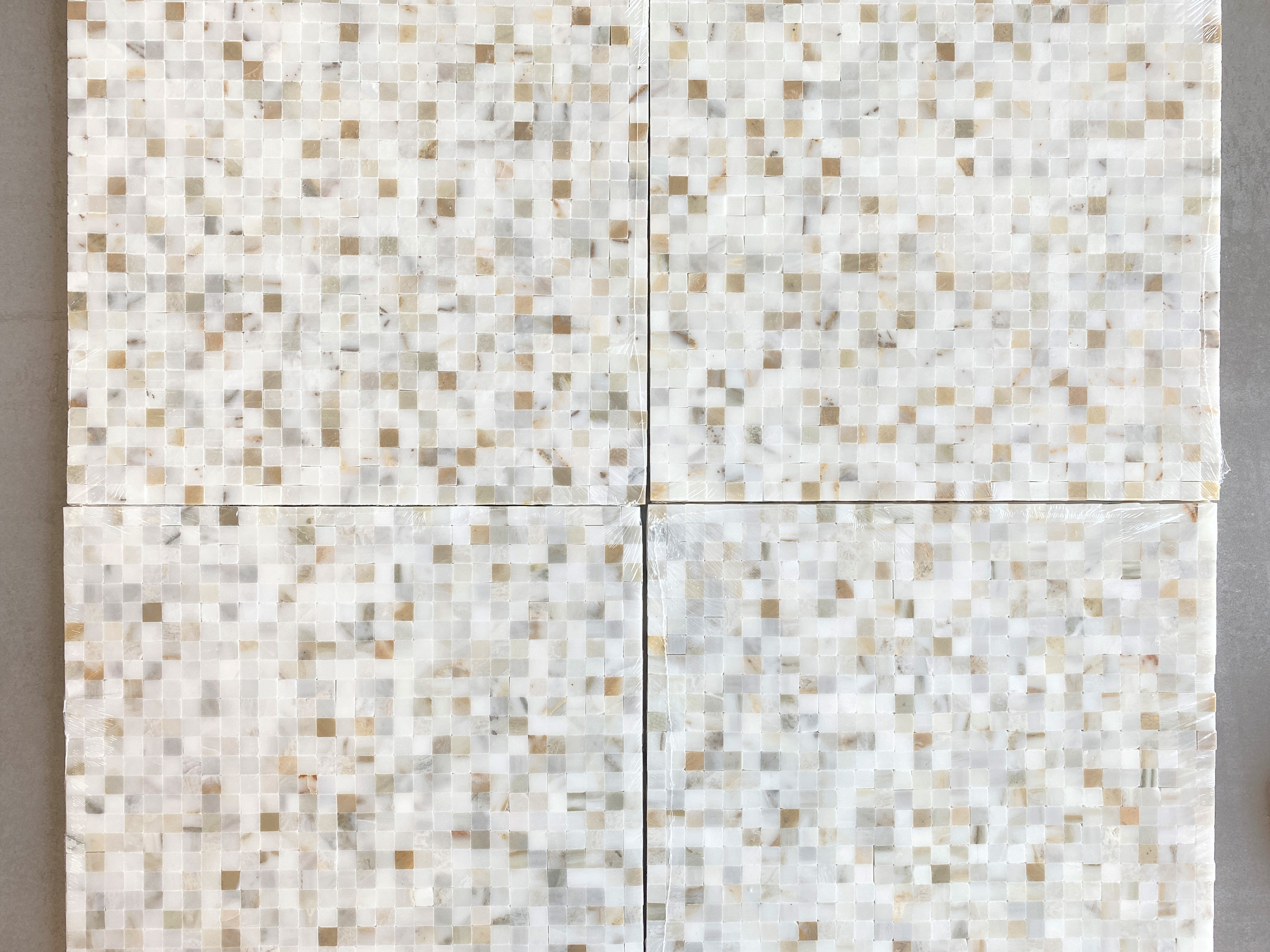 ES Stone Natural Stone Grid Mosaic Wall & Floor Tile | Perigold