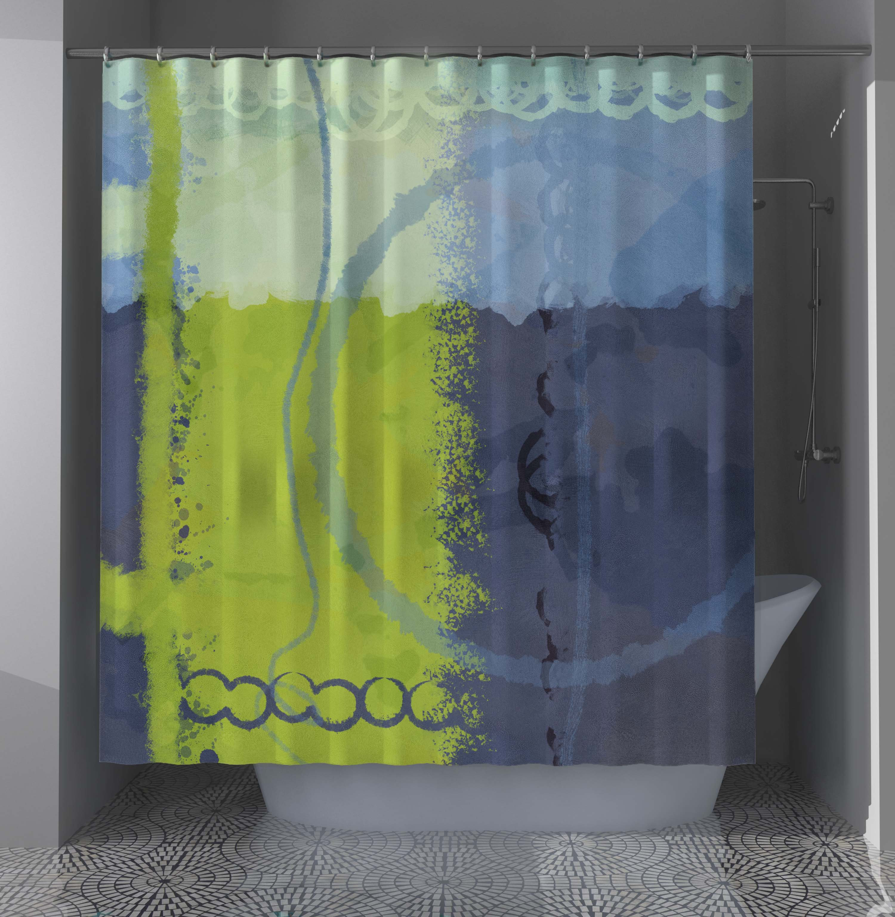 East Urban Home Phindile Shower Curtain by Staci Maxwell | Wayfair
