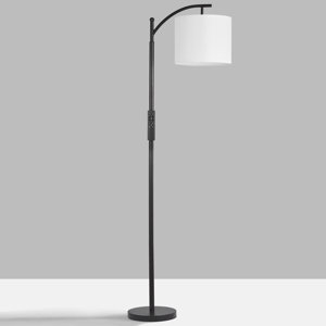 Winston Porter Serda 62" Task/Reading Floor Lamp, Dimmable Brightness ...
