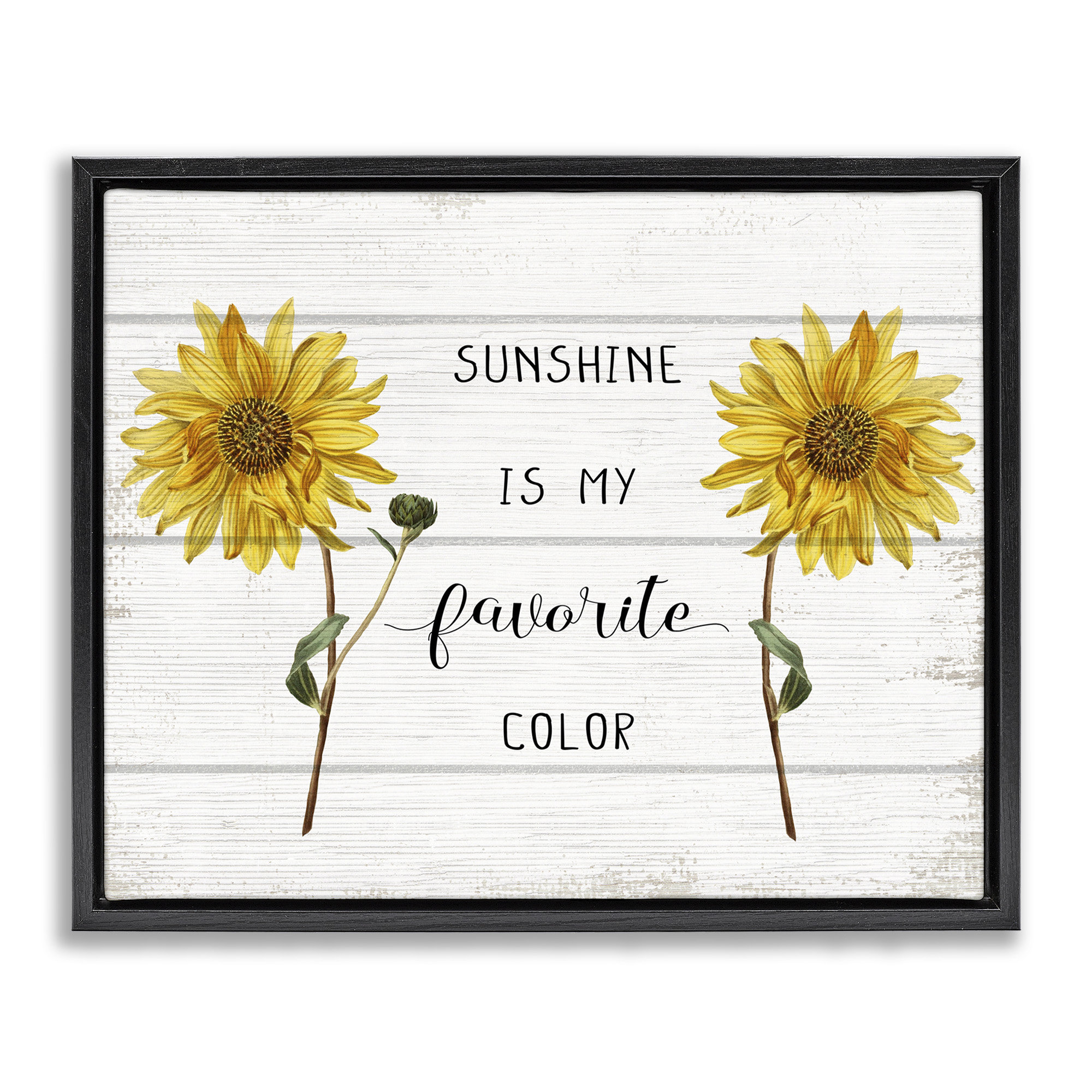 Rosalind Wheeler Sunshine is My Favourite Colour with Sunflower Accents ...