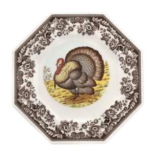 Spode Woodland Turkey Luncheon Plate & Reviews | Birch Lane
