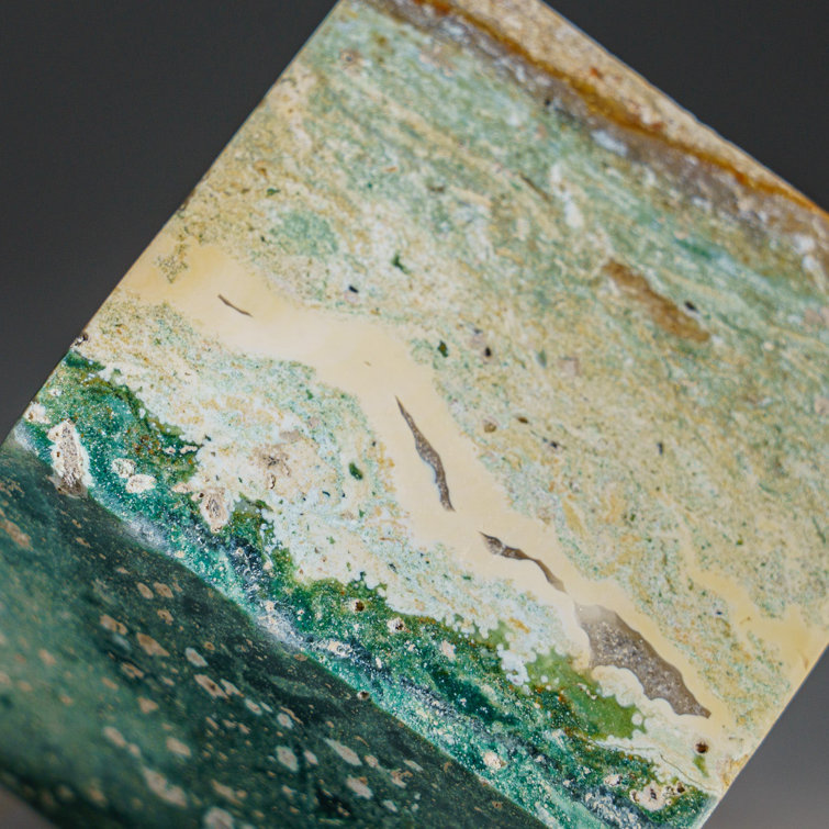 Astro Gallery of Gems Polished Ocean Jasper Pyramid From Madagascar (1 ...