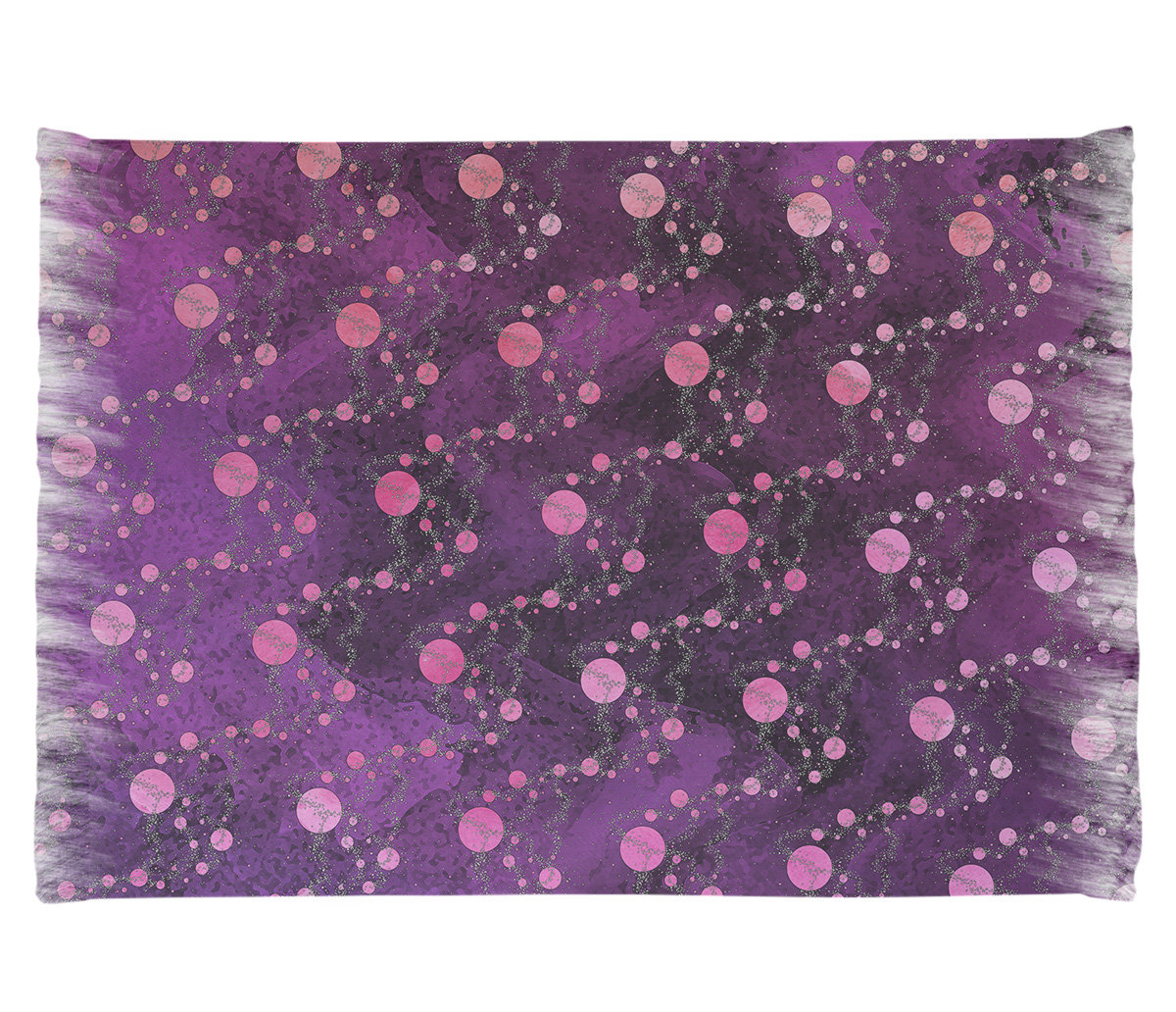 East Urban Home Mcguigan Planets and Stars Purple Area Rug | Wayfair