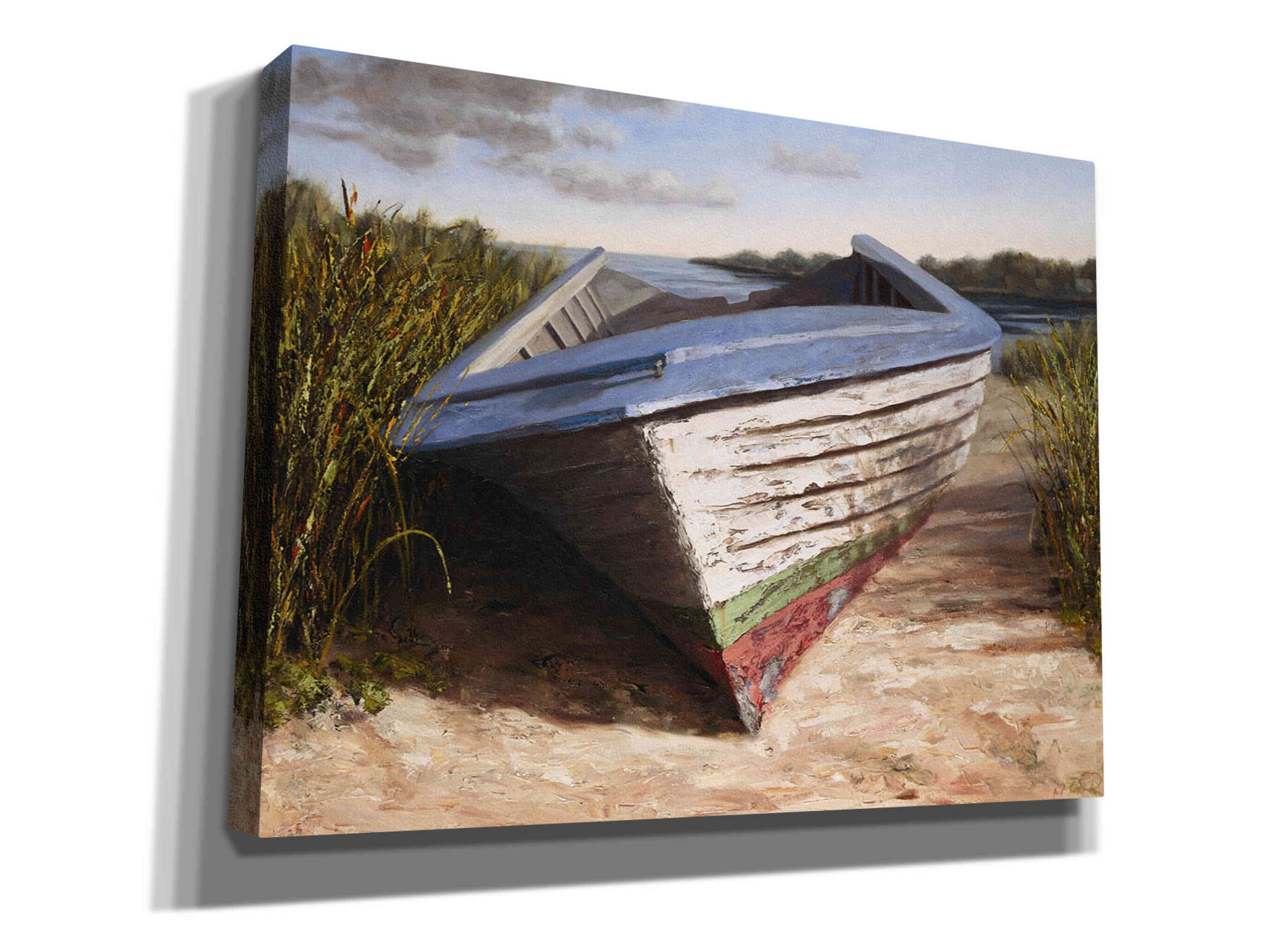 Highland Dunes Montauk Skiff by Karl Soderlund - Wrapped Canvas Graphic ...