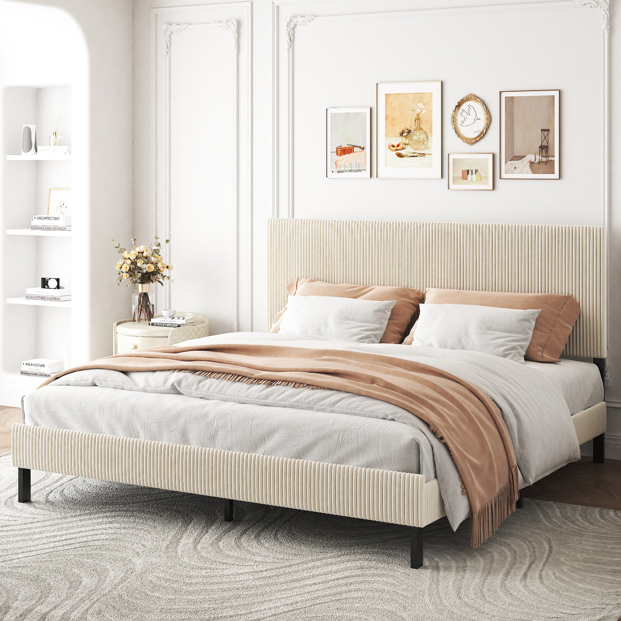 Ivy Bronx Simple And Elegant Bed Frame | Wayfair