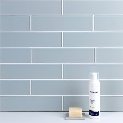 WS Tiles Quality Value Series 3" x 12" Straight Edge Glass Subway Tile ...