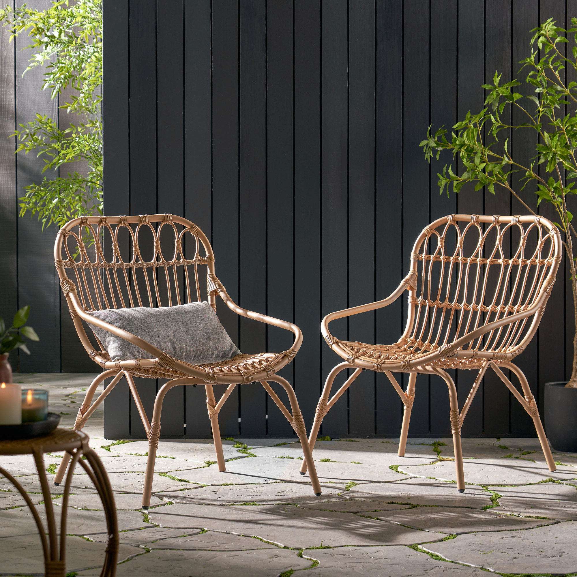 Dakota Fields Patio Dining Chairs | Wayfair
