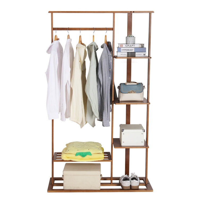Brayden Studio Baerman 101cm Clothing Rack | Wayfair.co.uk