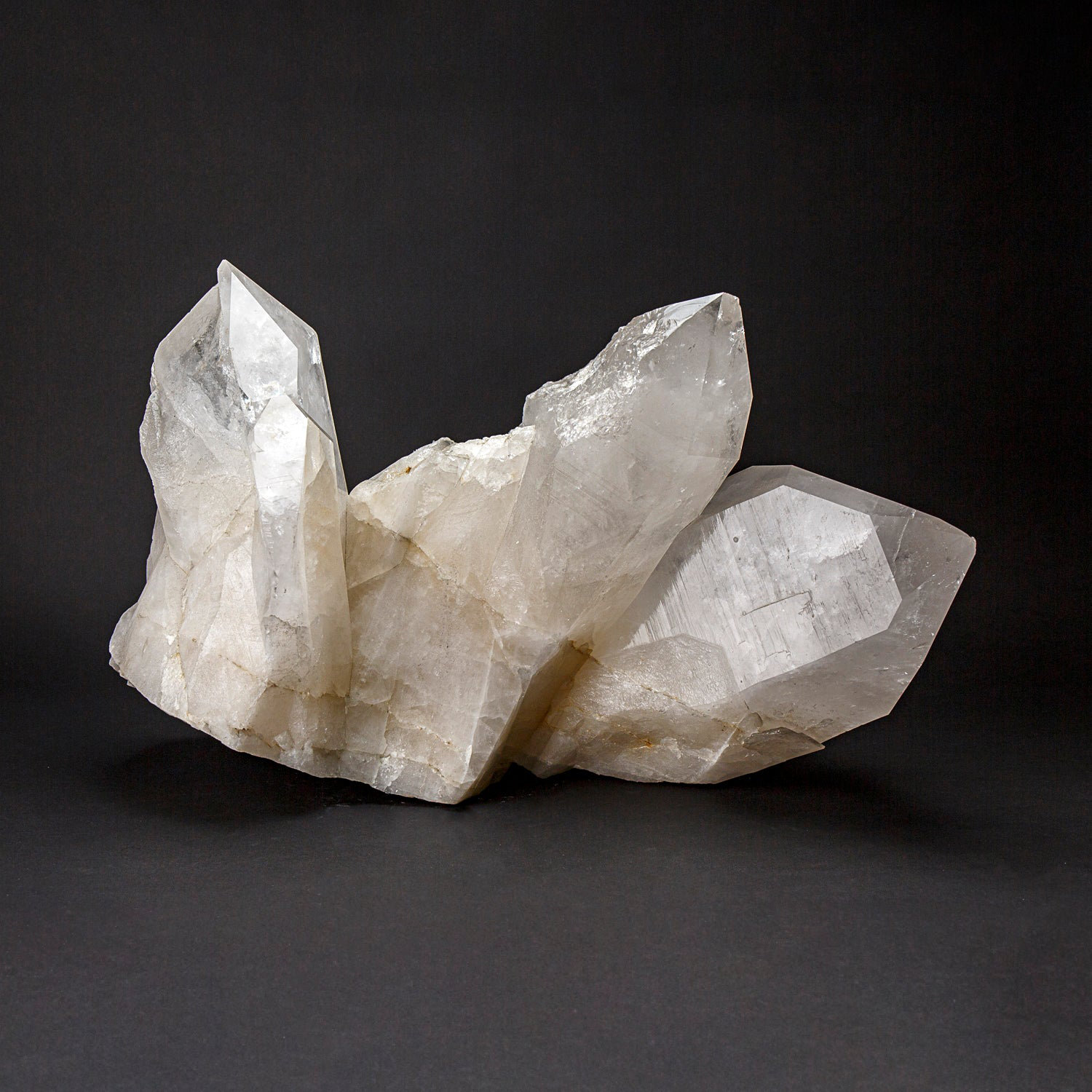 Astro Gallery of Gems Genuine Huge Clear Quartz Crystal Cluster Point ...