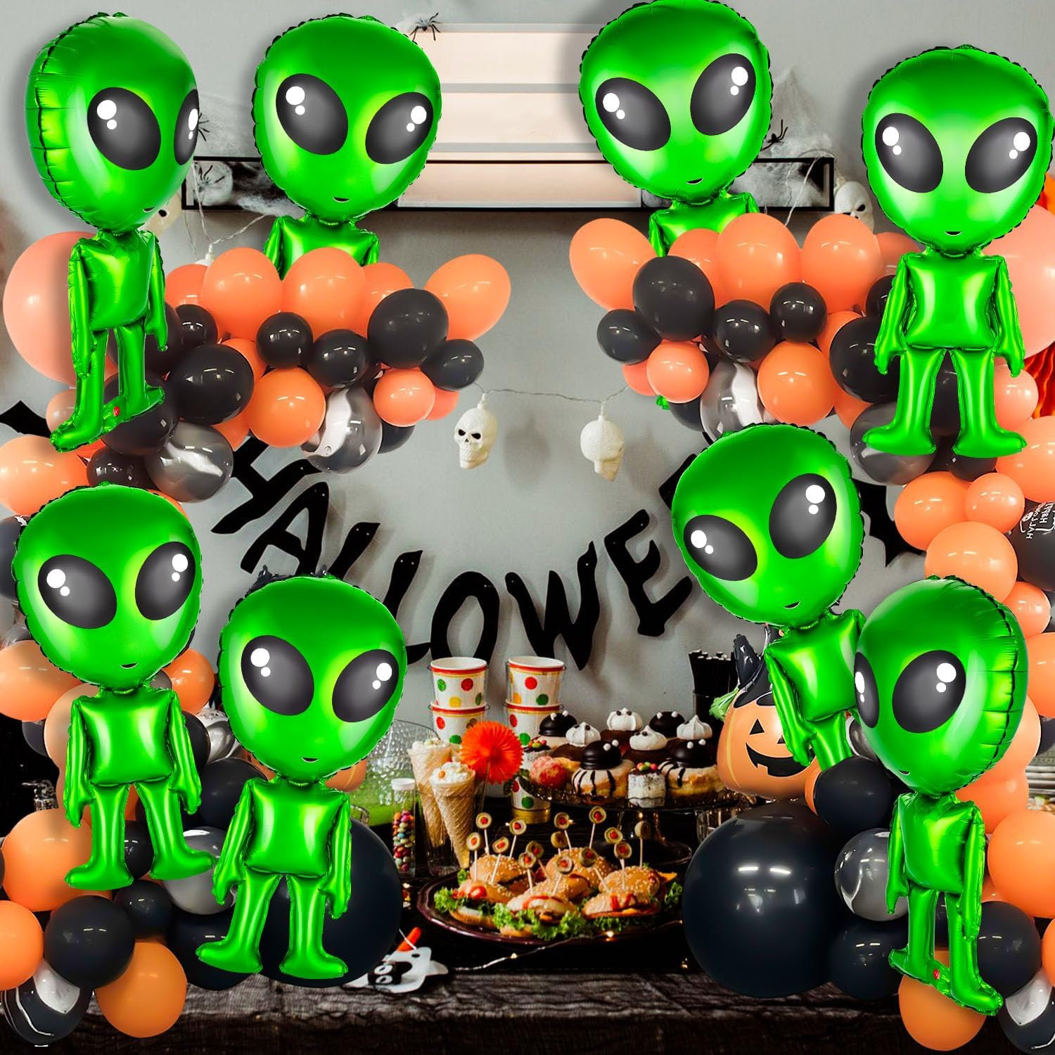 Brayden Studio Green Alien Inflatable Funny Inflatable - Wayfair Canada