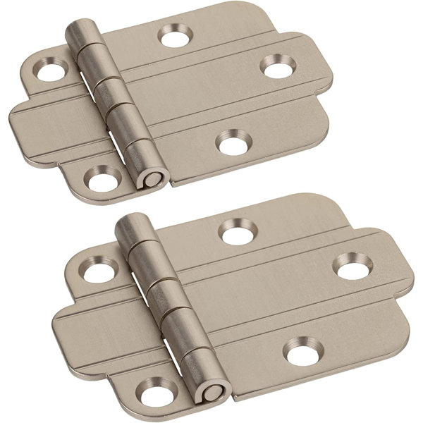 UNIQANTIQ HARDWARE SUPPLY Art Deco Flush Mount Cabinet Door Hinge | Wayfair