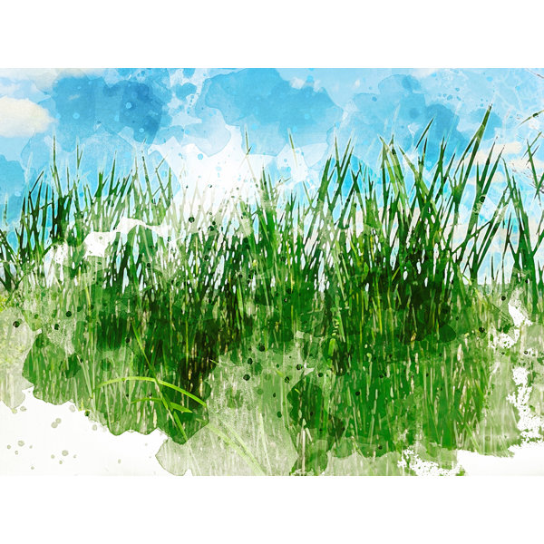 Millwood Pines Adreana Grassy Bank by Chamira Young | Wayfair