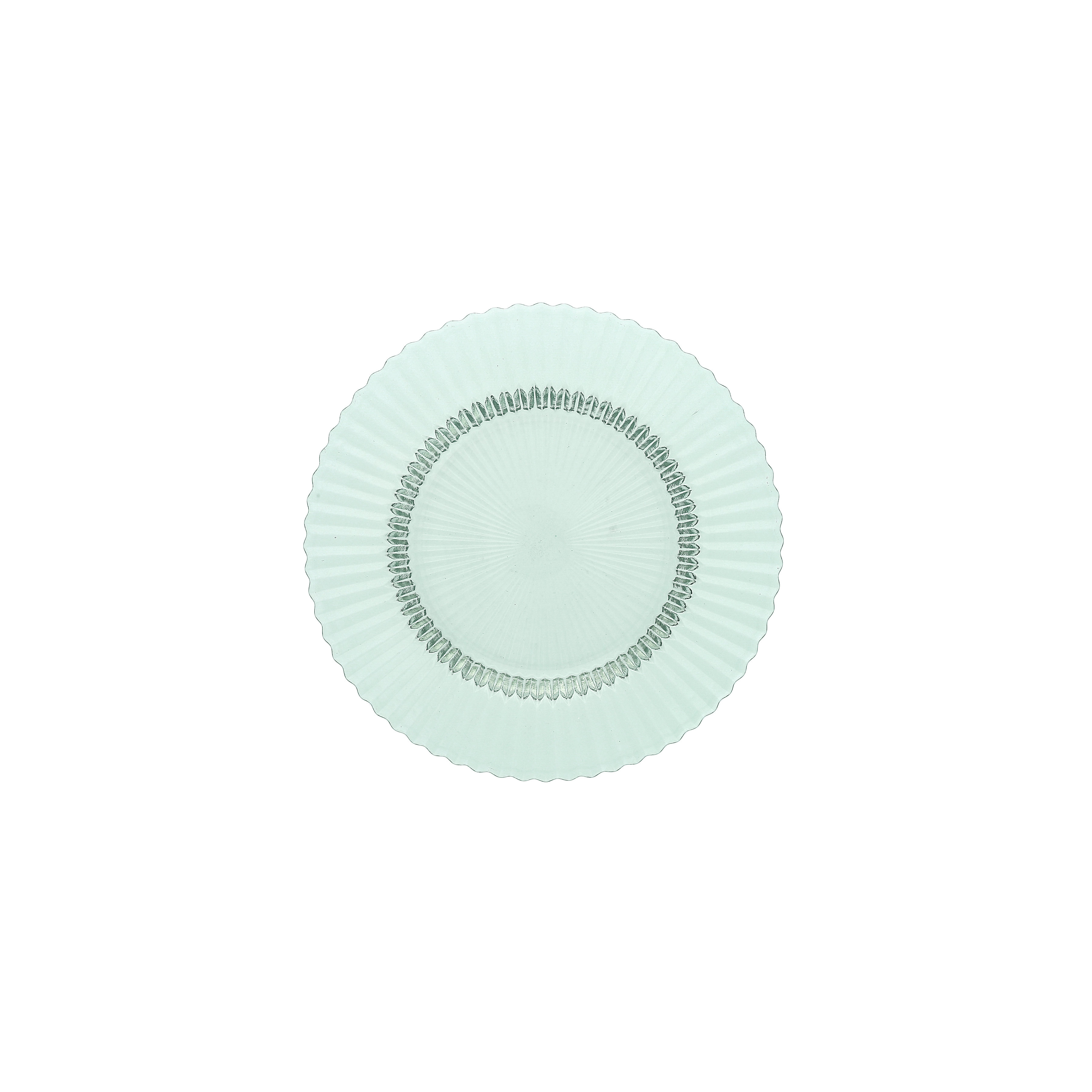 Fortessa Archie Glass, 8.5 Inch Salad Plate (Set of 4), Verde Green ...