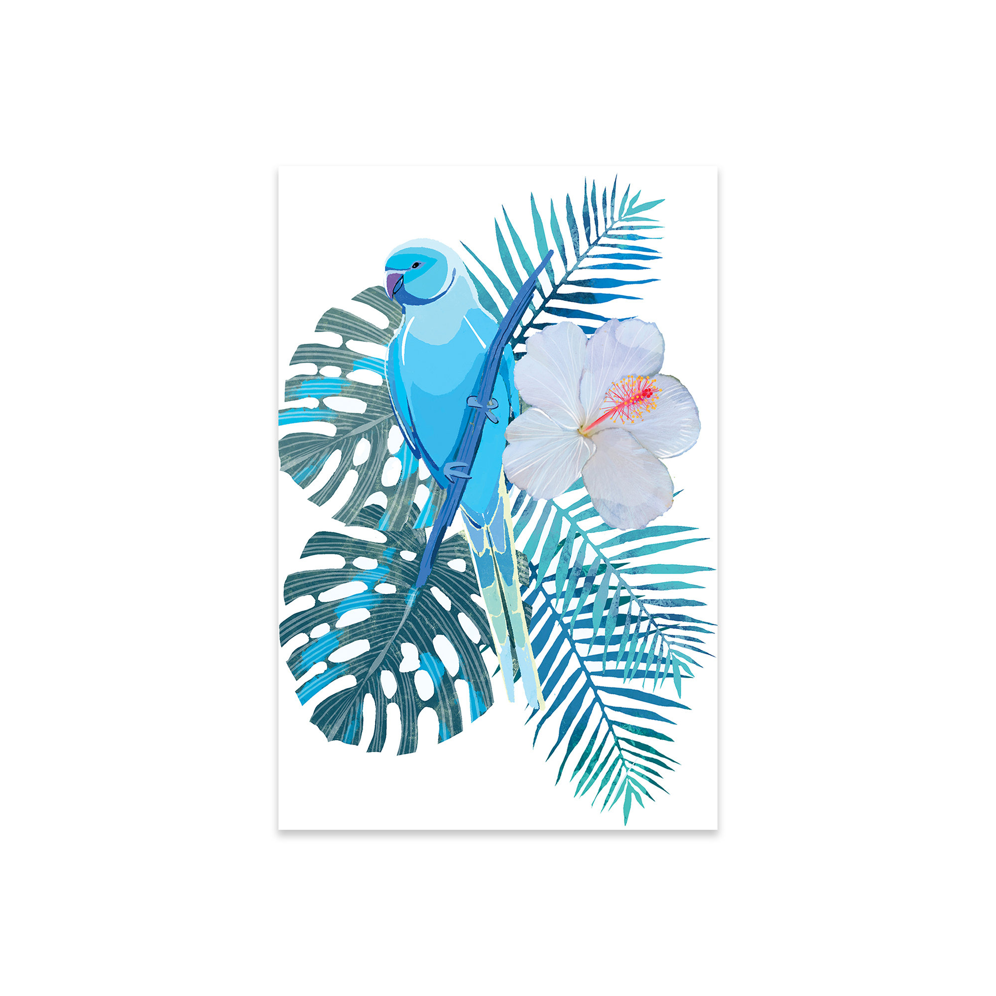 Bay Isle Home™ Tropical Blue On Plastic/Acrylic by Thomas Little | Wayfair