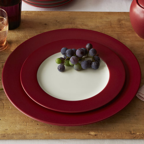 Noritake Colorwave Rim Dinner Plates, 11" & Reviews | Wayfair