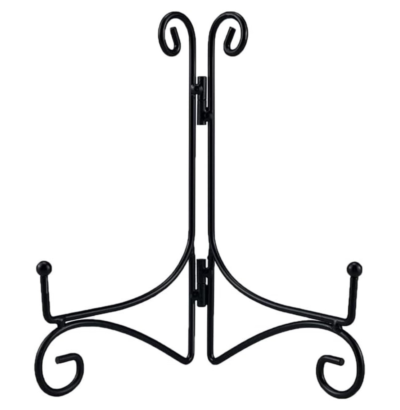 17 Stories Black Iron Plate Stand 6 Inch Plate Holder For Display Small ...