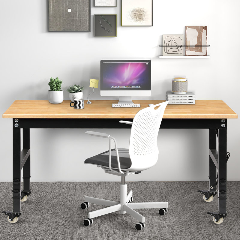WFX Utility™ Warre 70" Adjustable Workbench On Wheels & Reviews | Wayfair