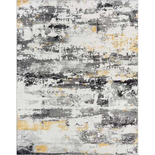 Black & Yellow & Gold Area Rugs You'll Love | Wayfair