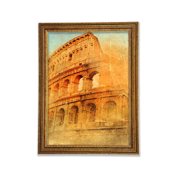 Bright Star Ancient Colosseum - Single Picture Frame Print | Wayfair.co.uk