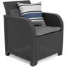 Keter Rosalie 5 Seater Sofa Set - Graphite | Wayfair.co.uk