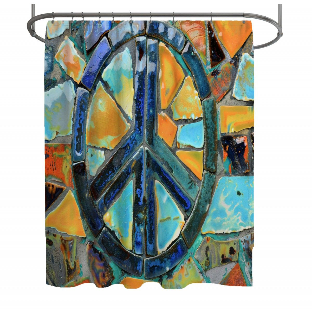 Brayden Studio® Delmos Shower Curtain | Wayfair