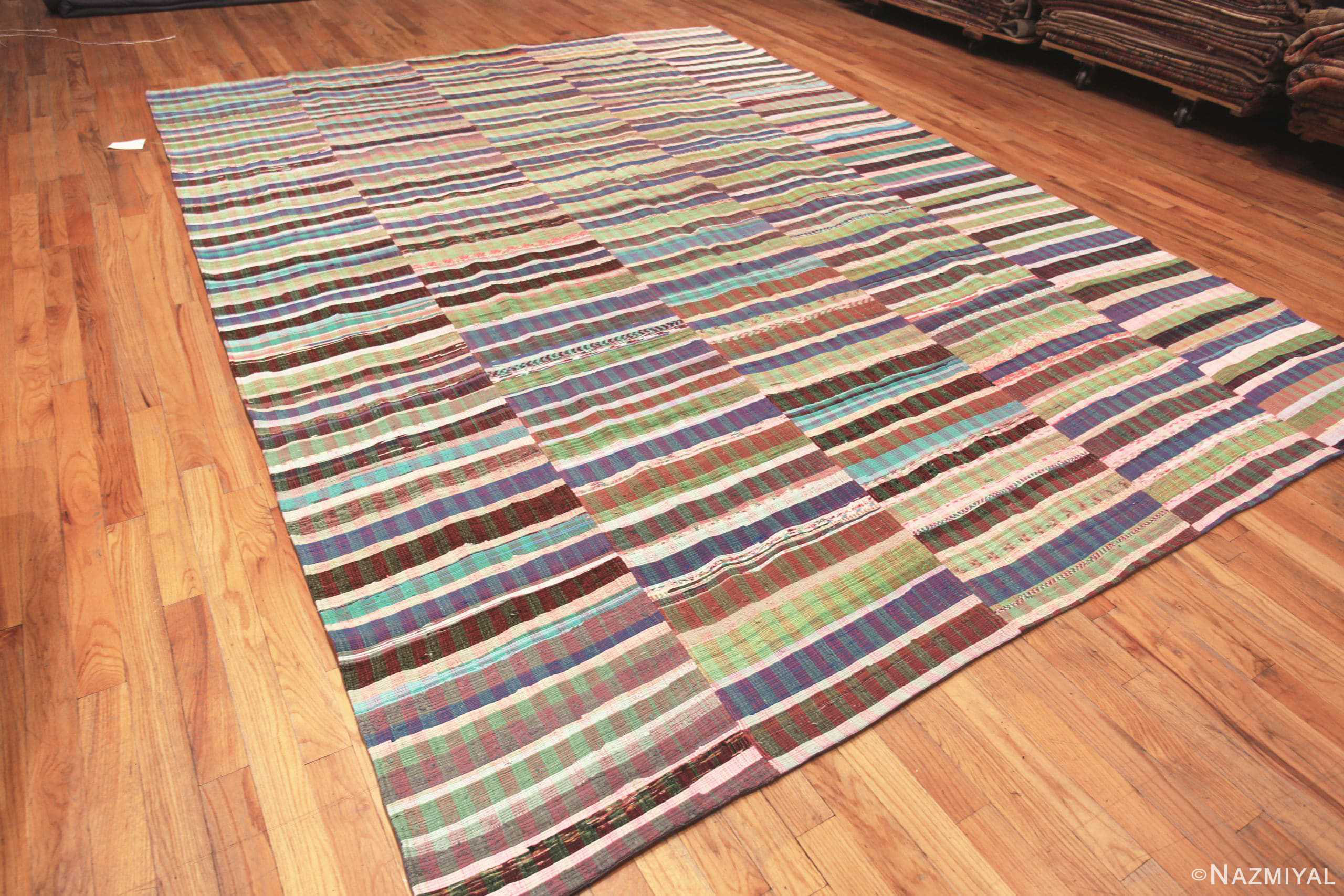 Nazmiyal Collection Room Size Modern Turkish Rag Rug | Perigold