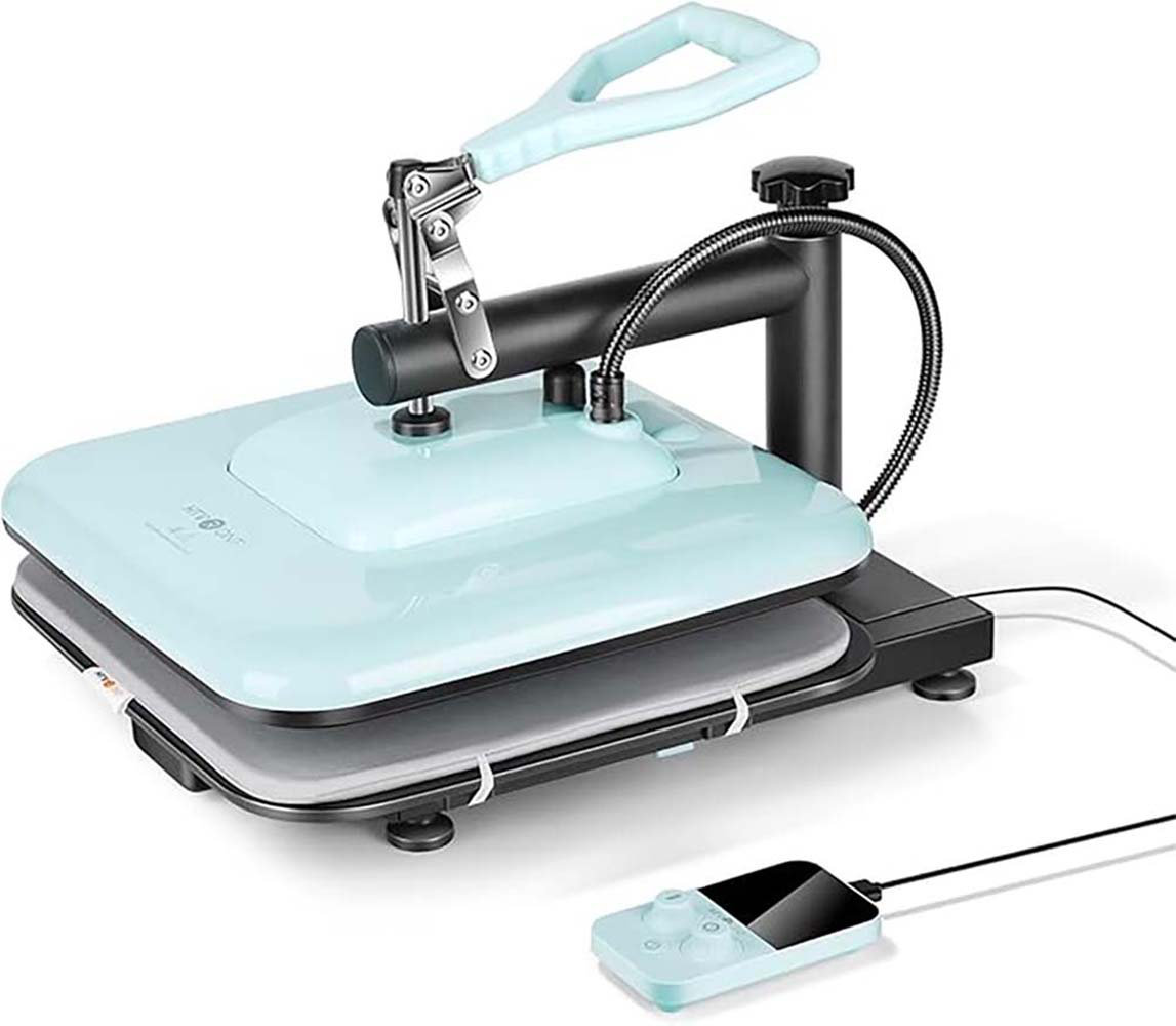 HTVRONT Manual Heat Press White Us 15inx15in - Wayfair Canada