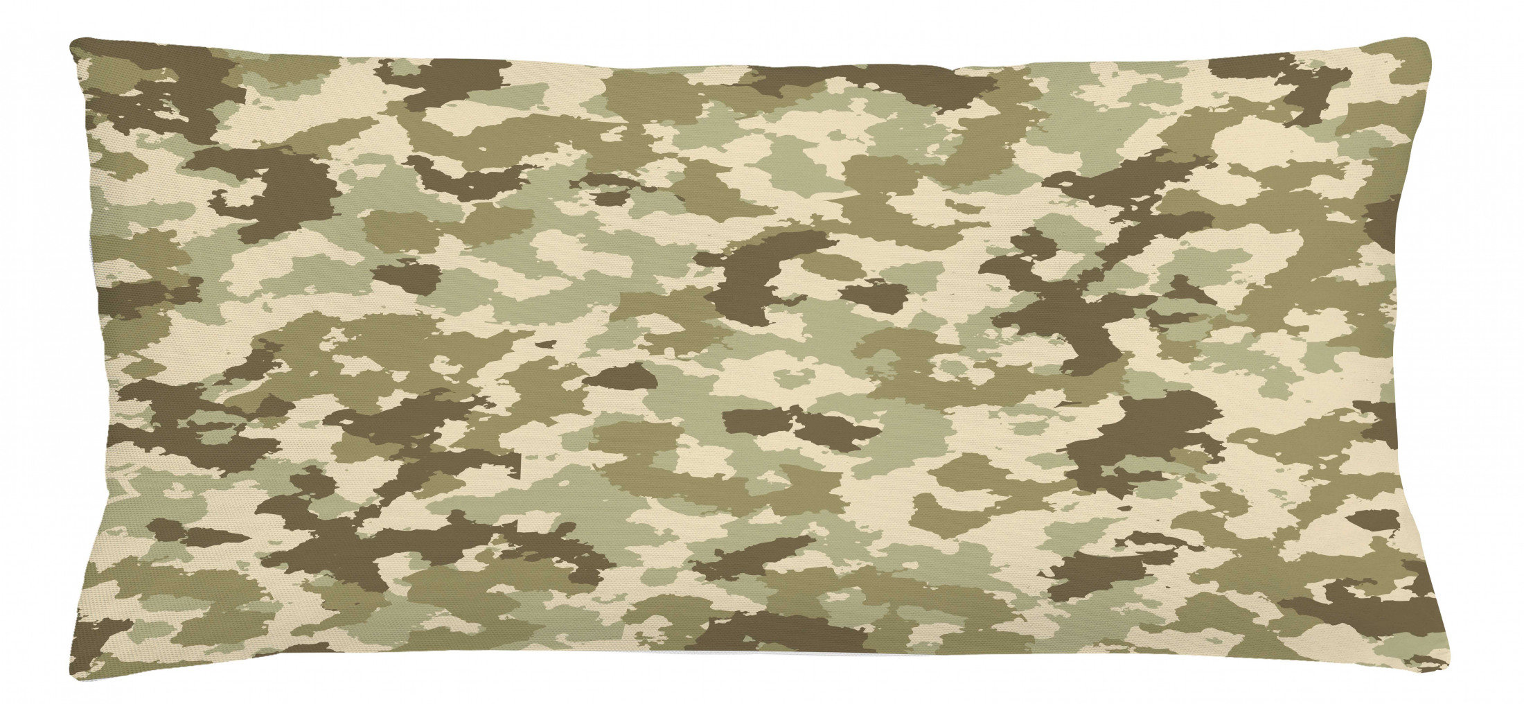 Ambesonne Camo Indoor / Outdoor Camouflage Lumbar Pillow Cover | Wayfair