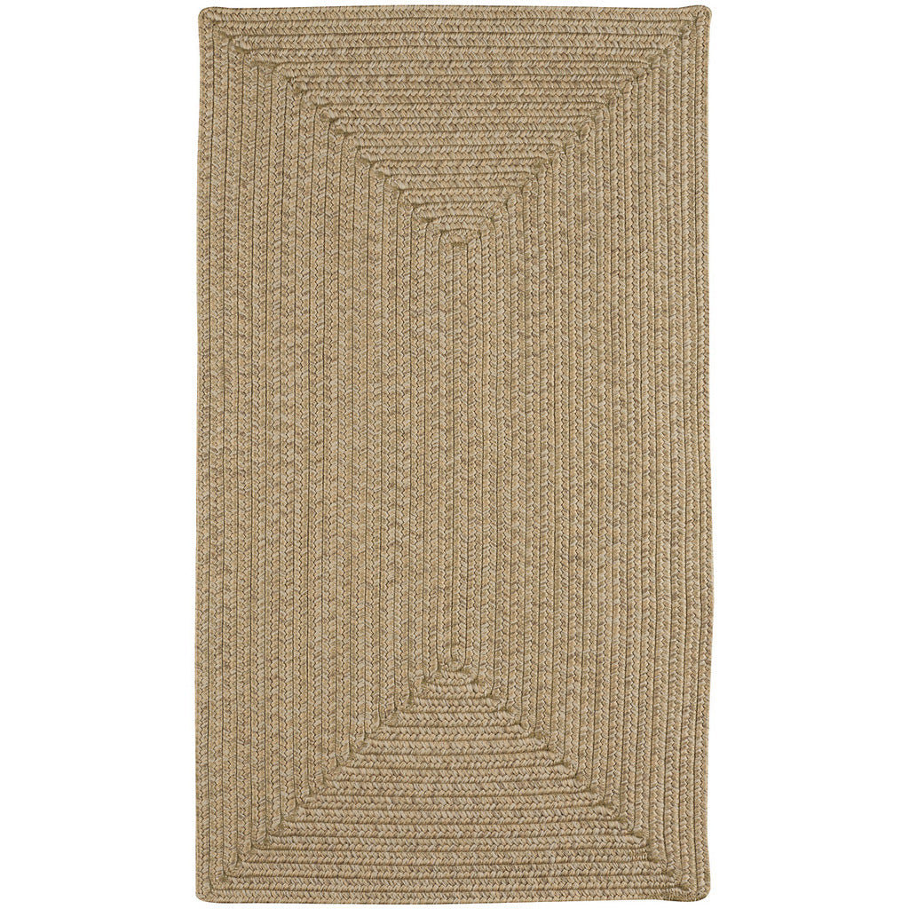 Highland Dunes Coronado Braided Tan Area Rug | Wayfair
