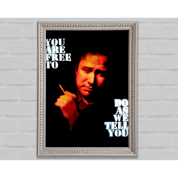 Bright Star Bill Hicks You Are Free - Single Picture Frame Art Prints ...